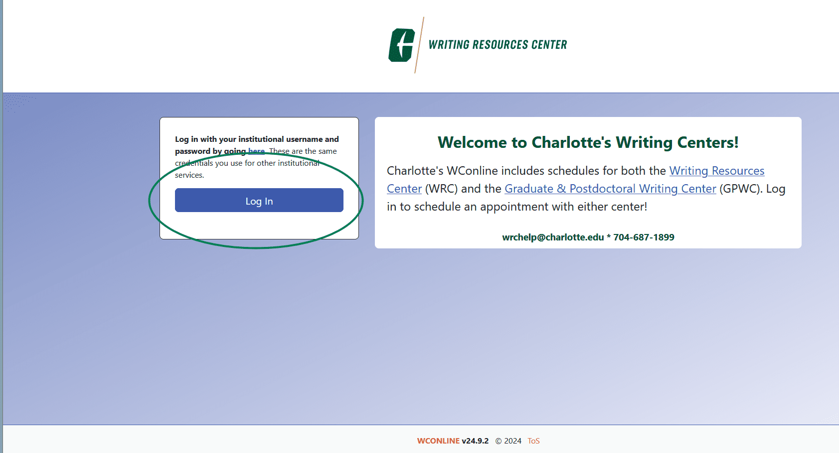 Schedule a Tutoring Appointment - The Thomas L. Reynolds Center for ...