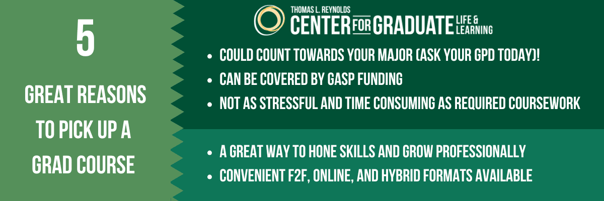 Get to Know Our GRAD Courses - The Thomas L. Reynolds Center for ...